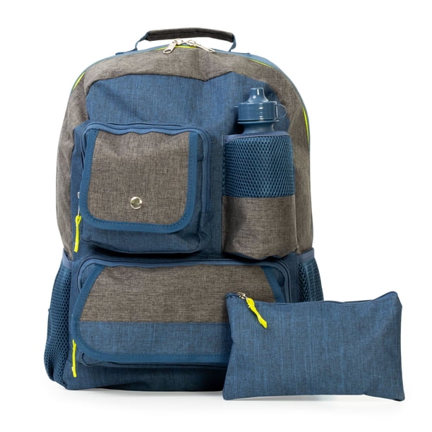 Jetstream 3pcs Back Pack Set: School Backpack, Water Bottle and Pencil ...