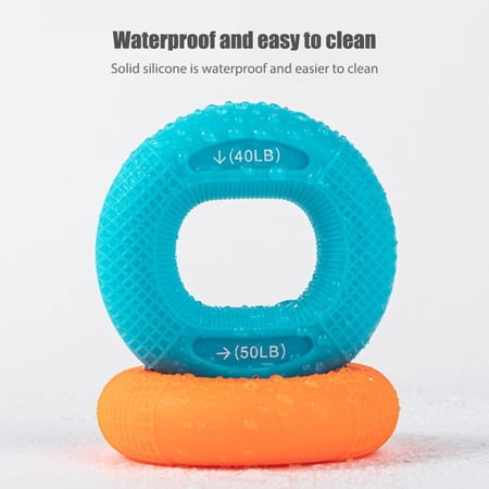 Silicone Hand Trainer Finger Trainer Hand Finger Exerciser Forearm ...