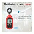 UT383 UT383BT Digital Luxmeter Only UT383BT Bluetooth Mini Light Meter ...