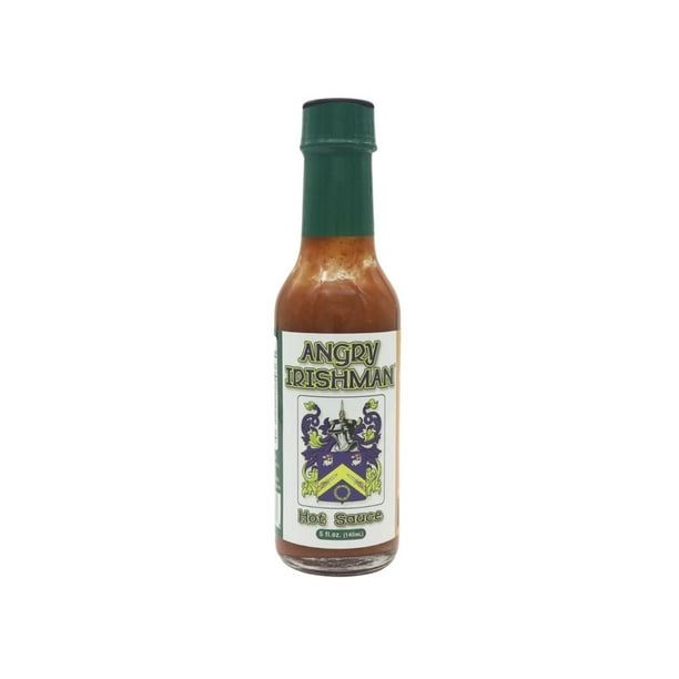 Angry Irishman Original Jalapeno/Habanero Hot Sauce 5 oz - Walmart.com