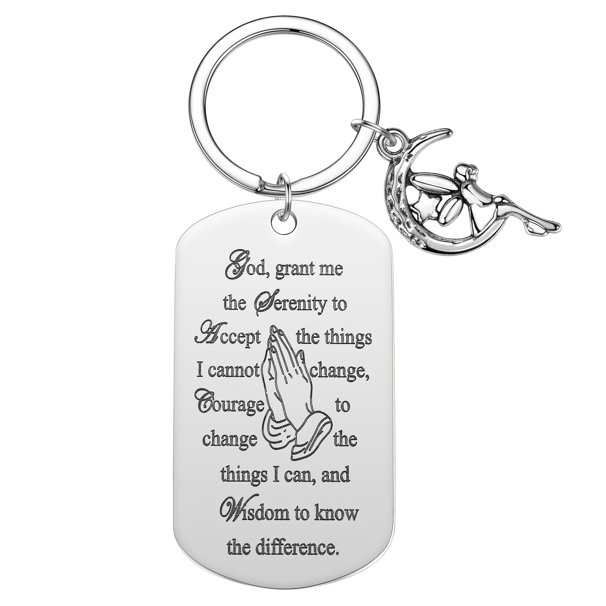 Christian Gift God Keychain Angels to Protect You Religious Easter ...
