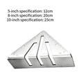 Beveled Flange Layout Square for Metalworking, Marking Tool with Scale ...