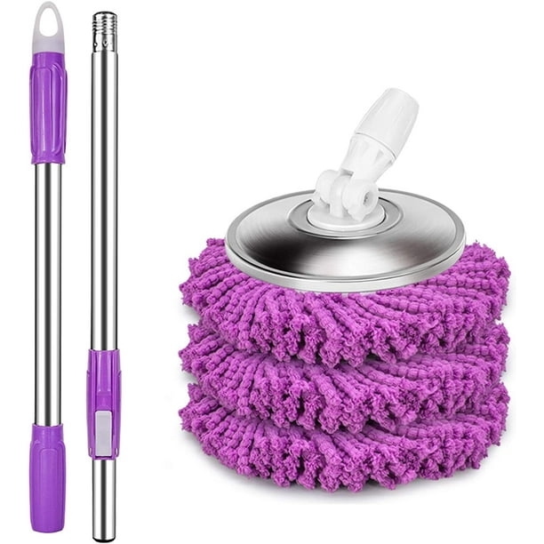 3 Purple metal plate 360 ° rotary floor cleaning sponge - Walmart.ca