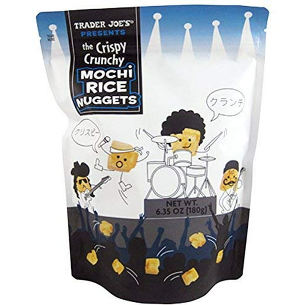 Trader Joes New The Crispy Crunchy Mochi Rice Nuggets 6.35oz (1 Pack ...