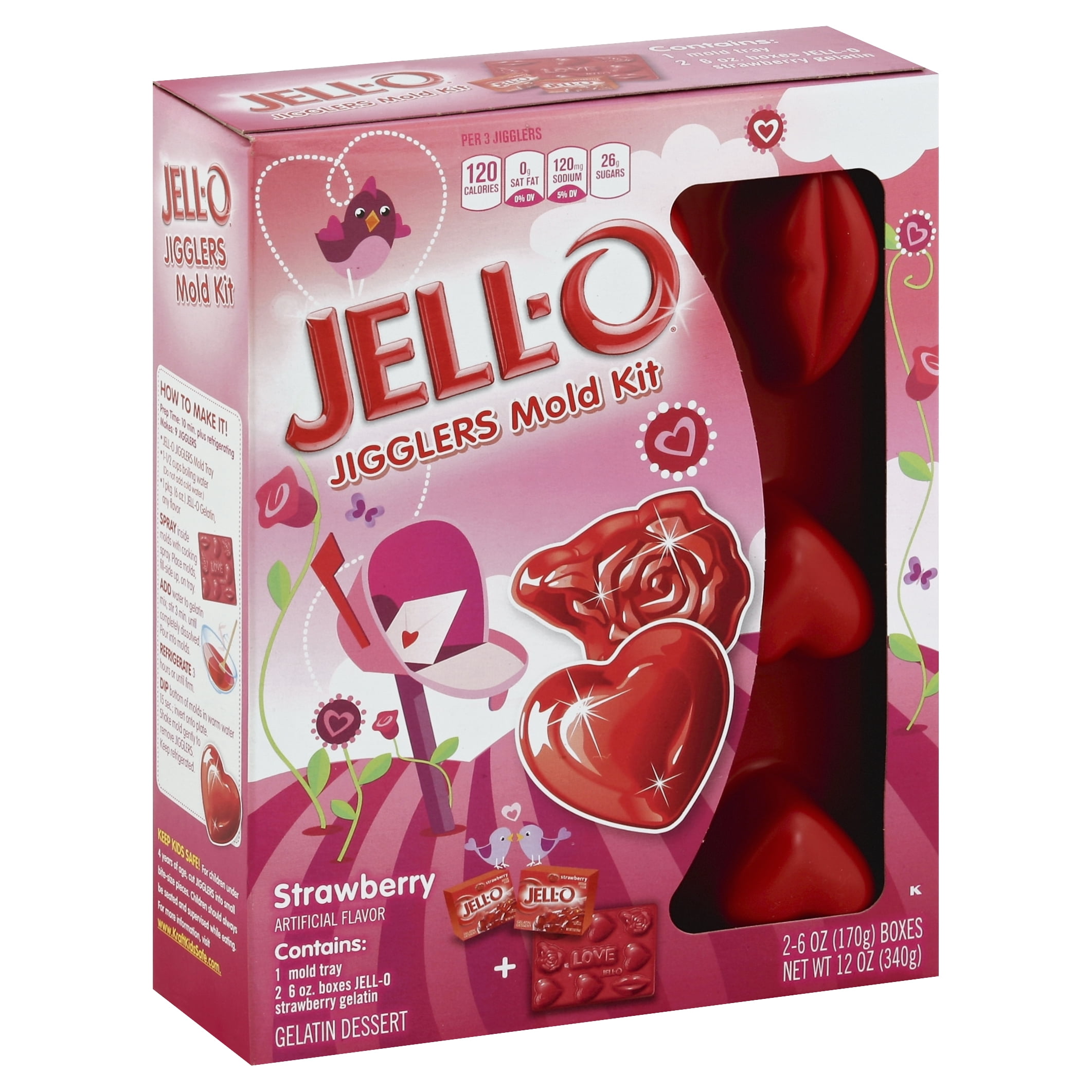 Valentine Jello Jigglers