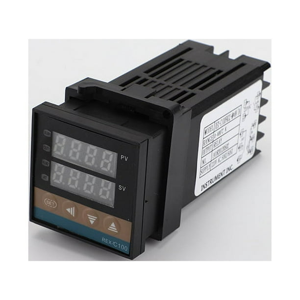 Termostato PID digital, controlador de temperatura PID digital Termostato PID Controlador de ...