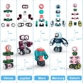 Magnetic Monster Robot Building Toy Set with storage box, 35 PCS ...