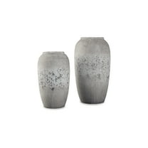 Studio 350 Brown Seagrass Handmade Tall Woven Floor Vase 11"W x 11"L x ...