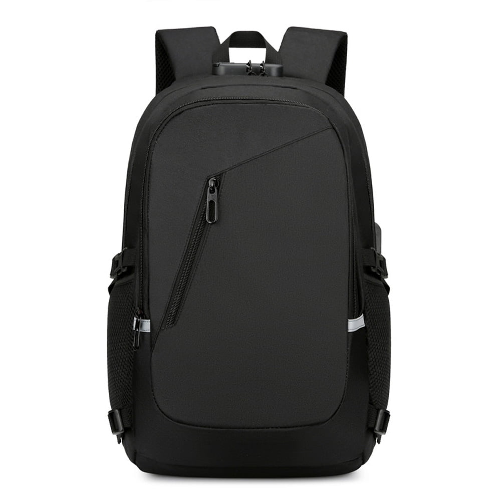 Travel laptop backpack waterproof anti-theft backpack with lock and USB ...