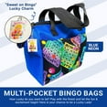 product image Neon 6 Pocket Bingo Bag (with Inside Liner!) and "Sweet ...
