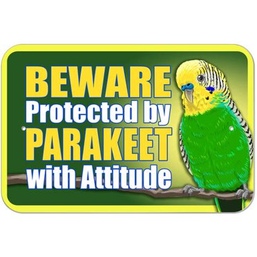 Beware Protected by Owl with Attitude Sign - Walmart.com