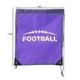 Football Party Bags | Football Drawstring Cinch Backpacks for Team ...