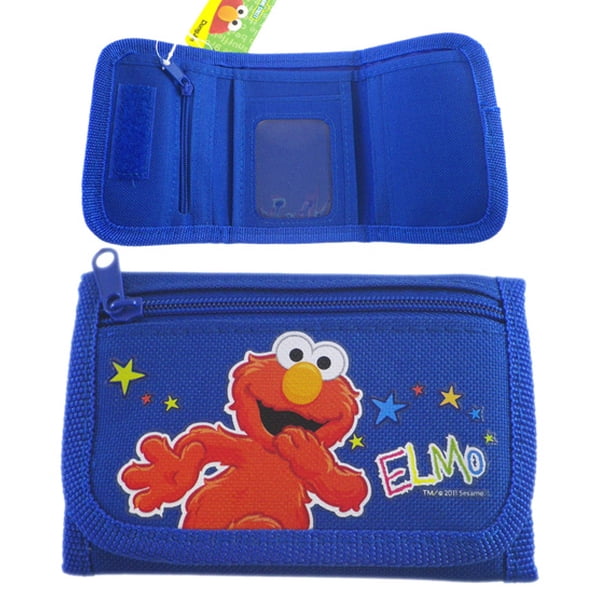 Elmo Wallet Sesame Street Wallet (Blue) - Walmart.com