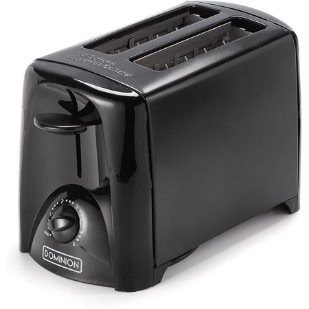2-Slice Toaster with Shade Control, Slide-Out Crumb Tray, Auto-Shutoff ...