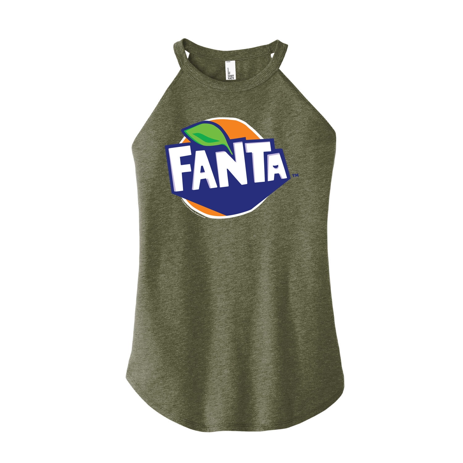 Coca-Cola - Fanta Costume - Juniors High Neck Tank Top - Walmart.com