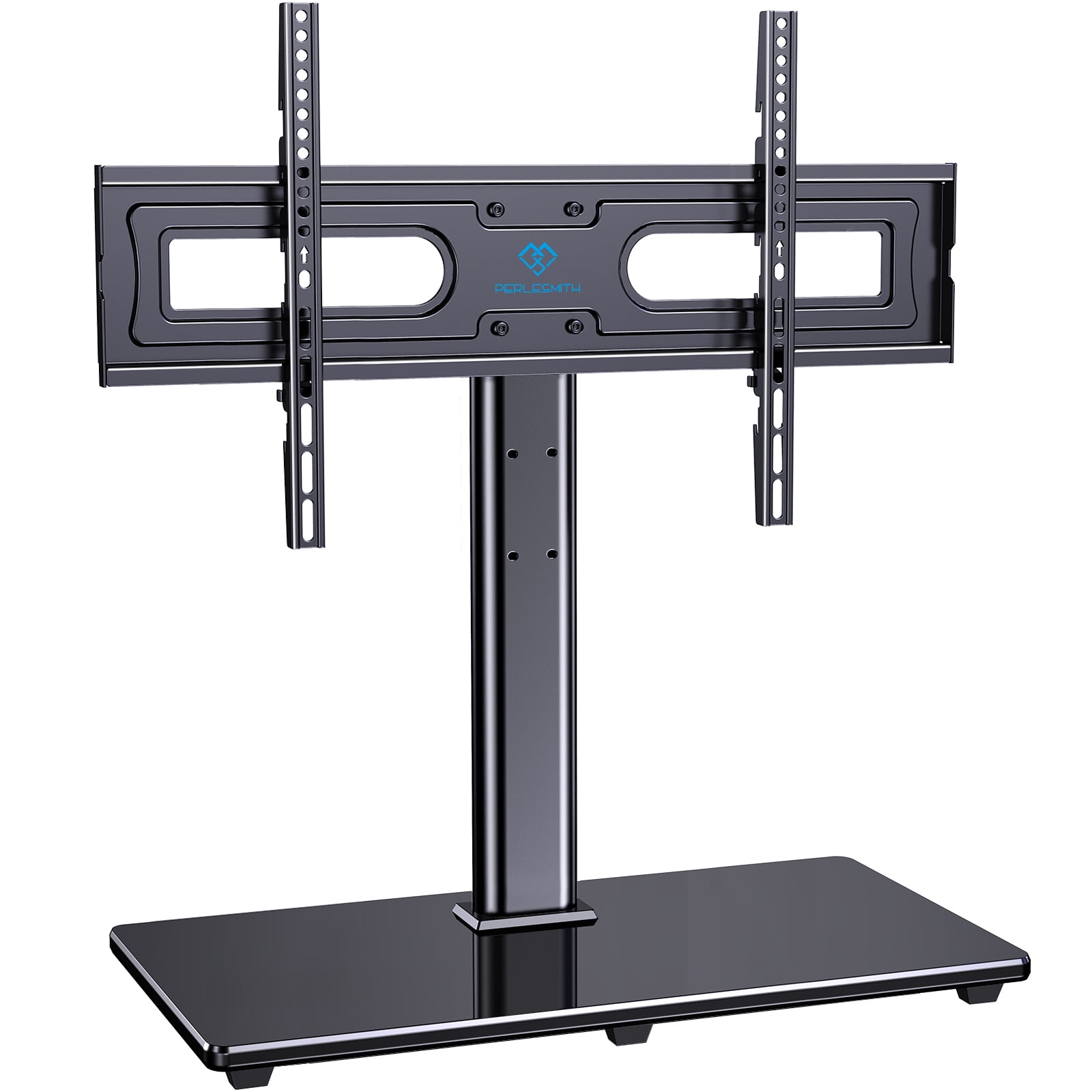 Modern Universal Swivel Table Top TV Stand TV Base Glass TV Mount for ...