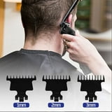 Kemei Cordless Hair Trimmer 0mm Clipper Professional Electric Cutting ...