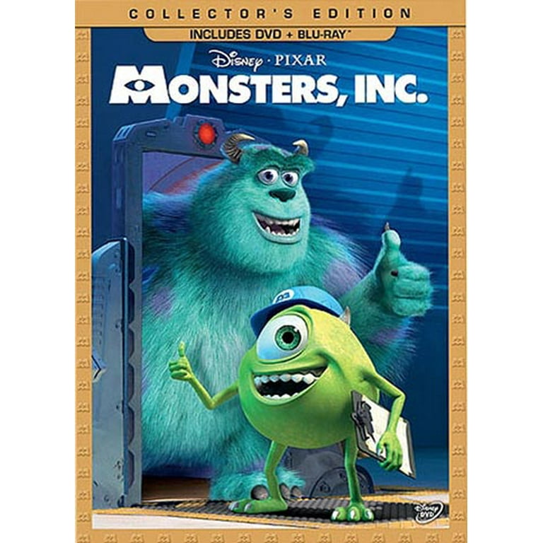 Monsters Inc Blu Ray Disc