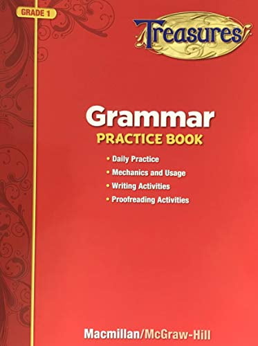 Pre-Owned Reading Grammar Practice Book, Grade 1 - Walmart.com
