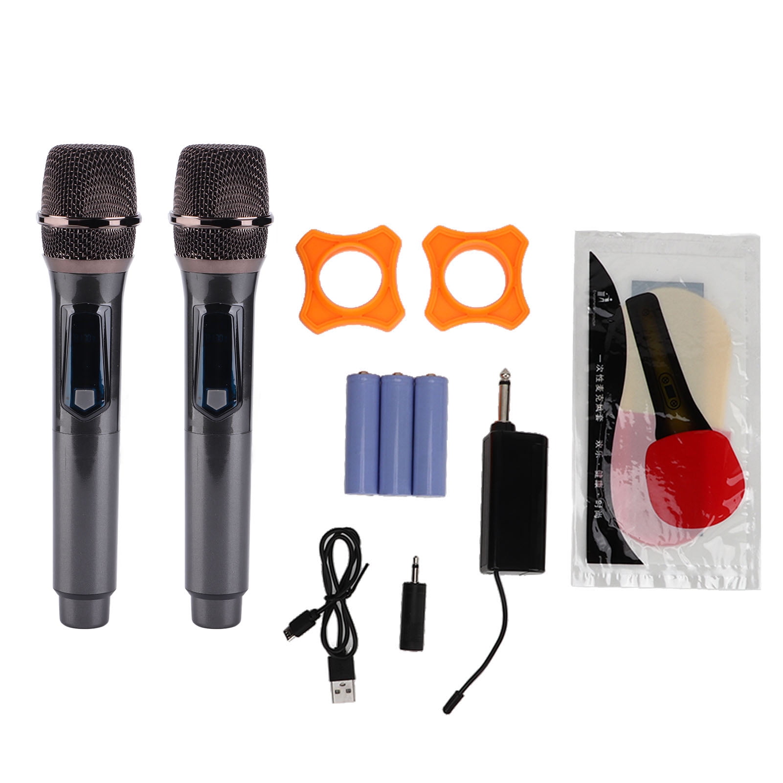 Kit Receptor De Micrófono Inalámbrico, Micrófono Inalámbrico UHF De ...