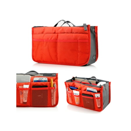 Lady Women Travel Insert Organizer Compartment Bag Handbag Purse Large ...