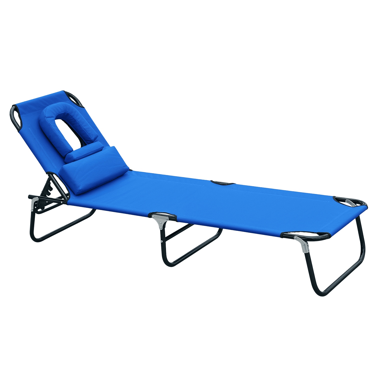 Click here for Outsunny Folding Outdoor Lounge Chair  Portable Re... prices