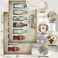 Ottomanson Coca-Cola Bottle Evolution Non-Slip Rubberback 3x5 Machine ...