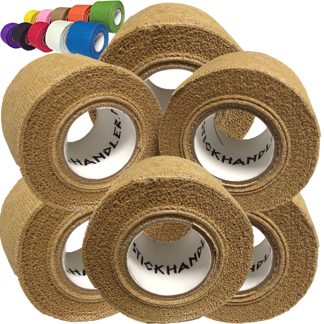 STICK HANDLER™ Professional Hockey Grip Tape Pro Pack (Tan | Six Pack ...
