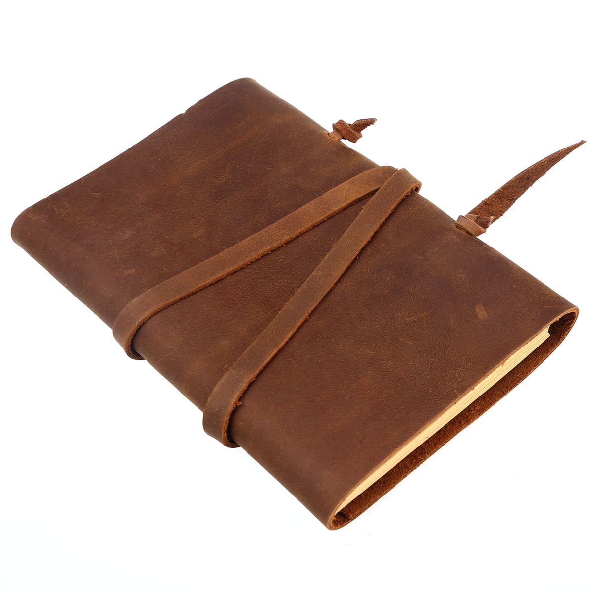 Classic Leather Notebook Antique Diary Journal with Handmade Binding ...