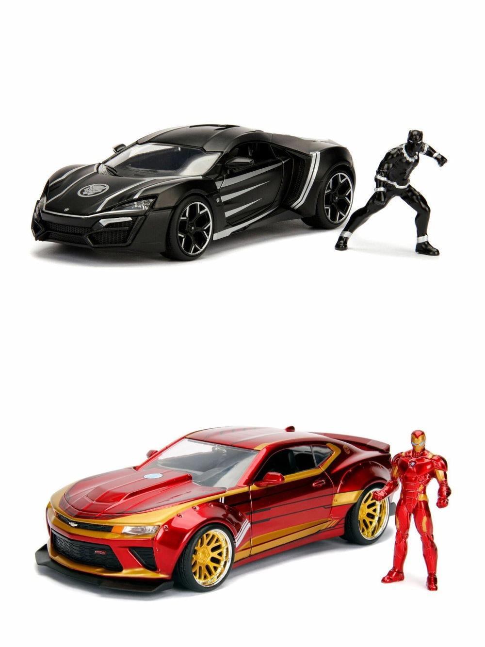 Marvel Diecast Car Package - Two 1/24 Scale Diecast Model Cars ...
