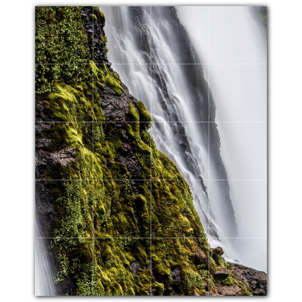 Picture-Tiles.com: Waterfalls Ceramic Tile Wall Mural WAL501089-45L. 32 ...