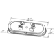 GROTE 54682 Back-Up Light,LED,Red/Clear - Walmart.com