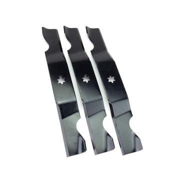 (3) HD Blades Fits Bobcat with 48" deck 03239 112111-01 32061A ...
