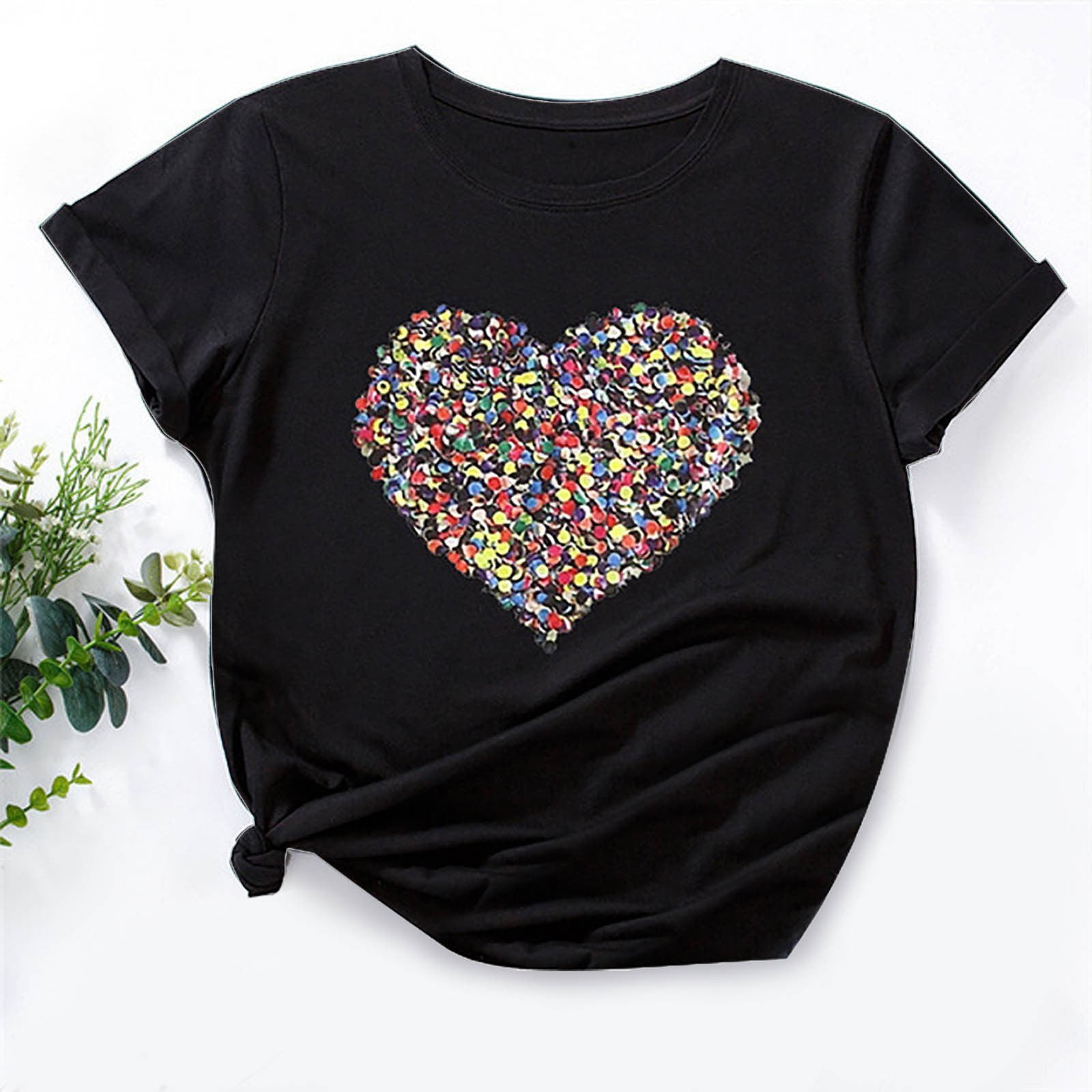 Click here for Smihono Oversized T- Shirt For Womens Tops O-Neck... prices