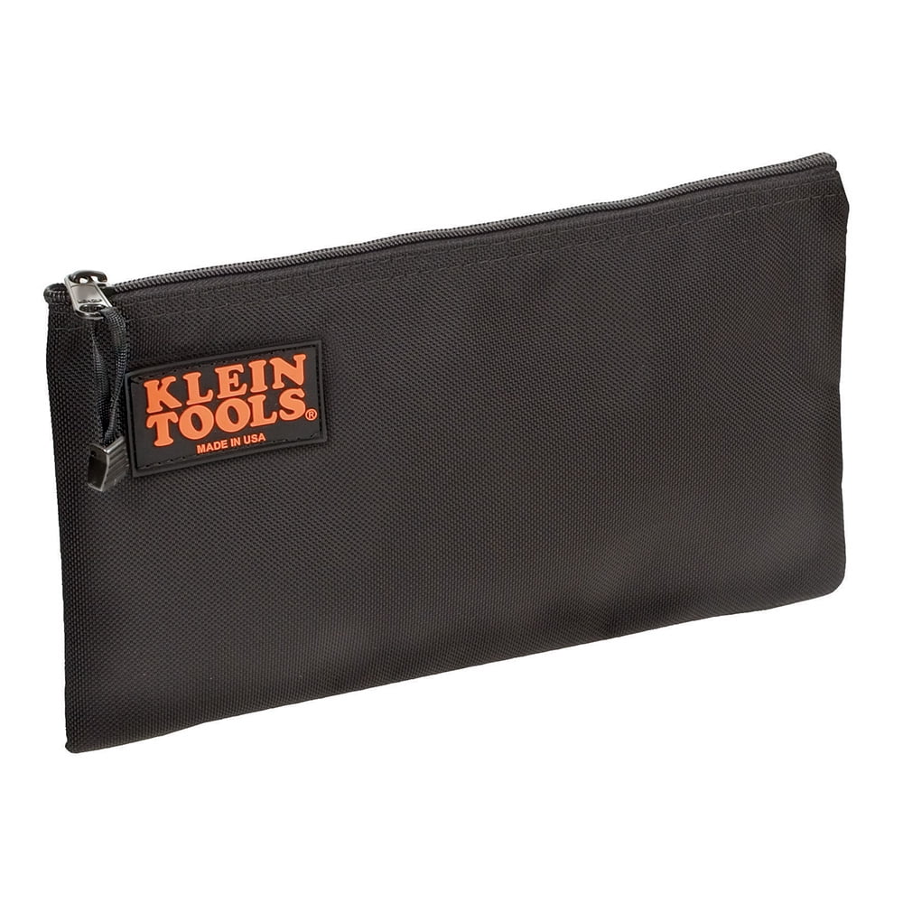Klein Tools 5139B Black Nylon Zipper Bag - Walmart.com