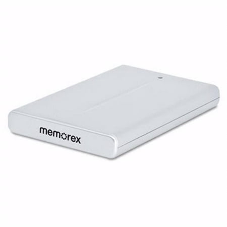 MEMOREX 98340 SlimDrive Portable Hard Disk Drive - 500GB - USB ...