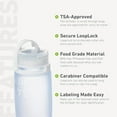 Humangear GoToob+ Soft Silicone Travel Bottle 3-Pack - Large - Clear ...