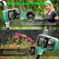 RESTMO Sprinkler Timer, Garden Hose Water Timer, Outdoor Faucet, Lawn ...