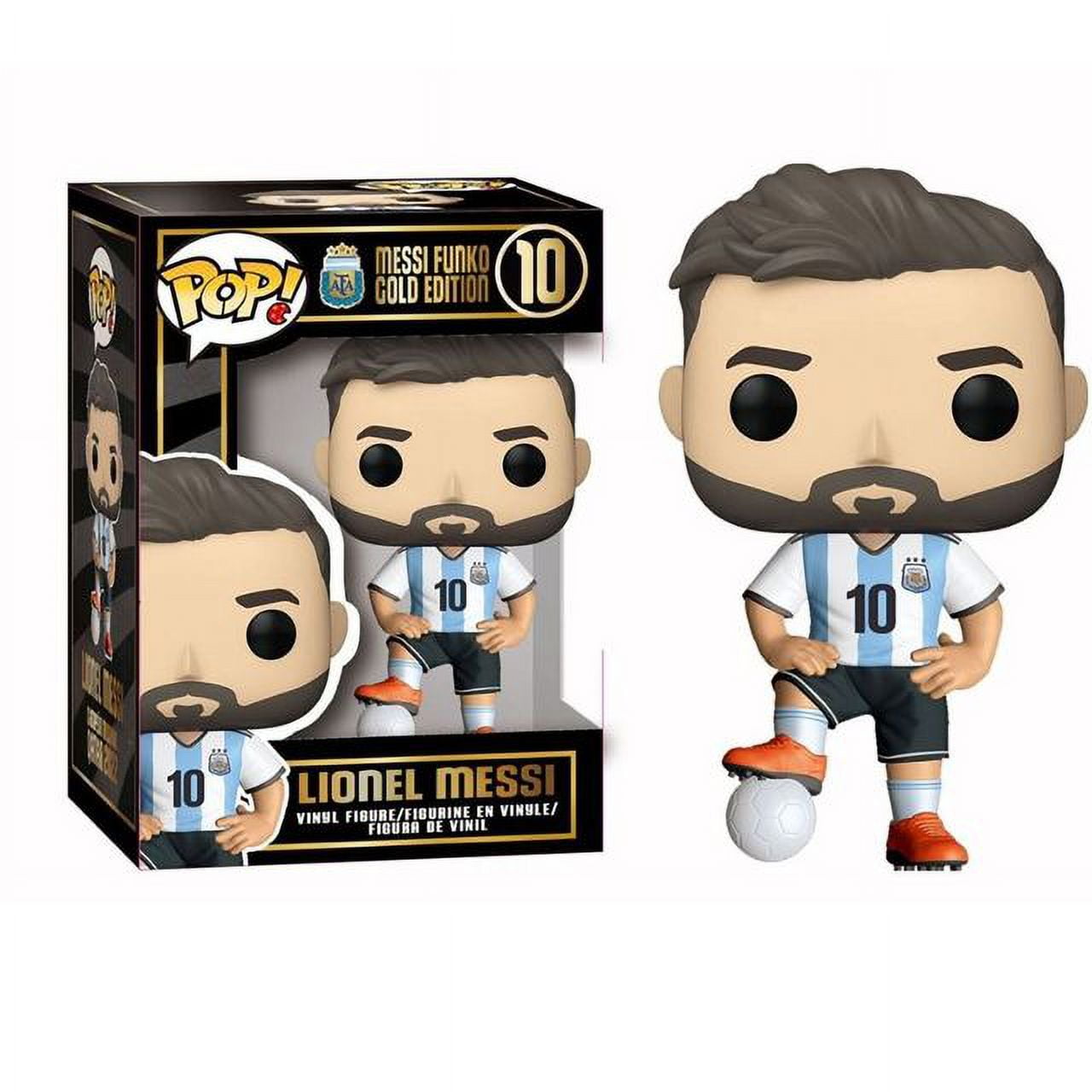 Click here for Lionel Messi Black Gold Funko Pop Edition #10 Foot... prices