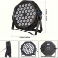 1-10 Pack 36LED RGB Stage Par Lights, Sound Activated Auto Mode ...