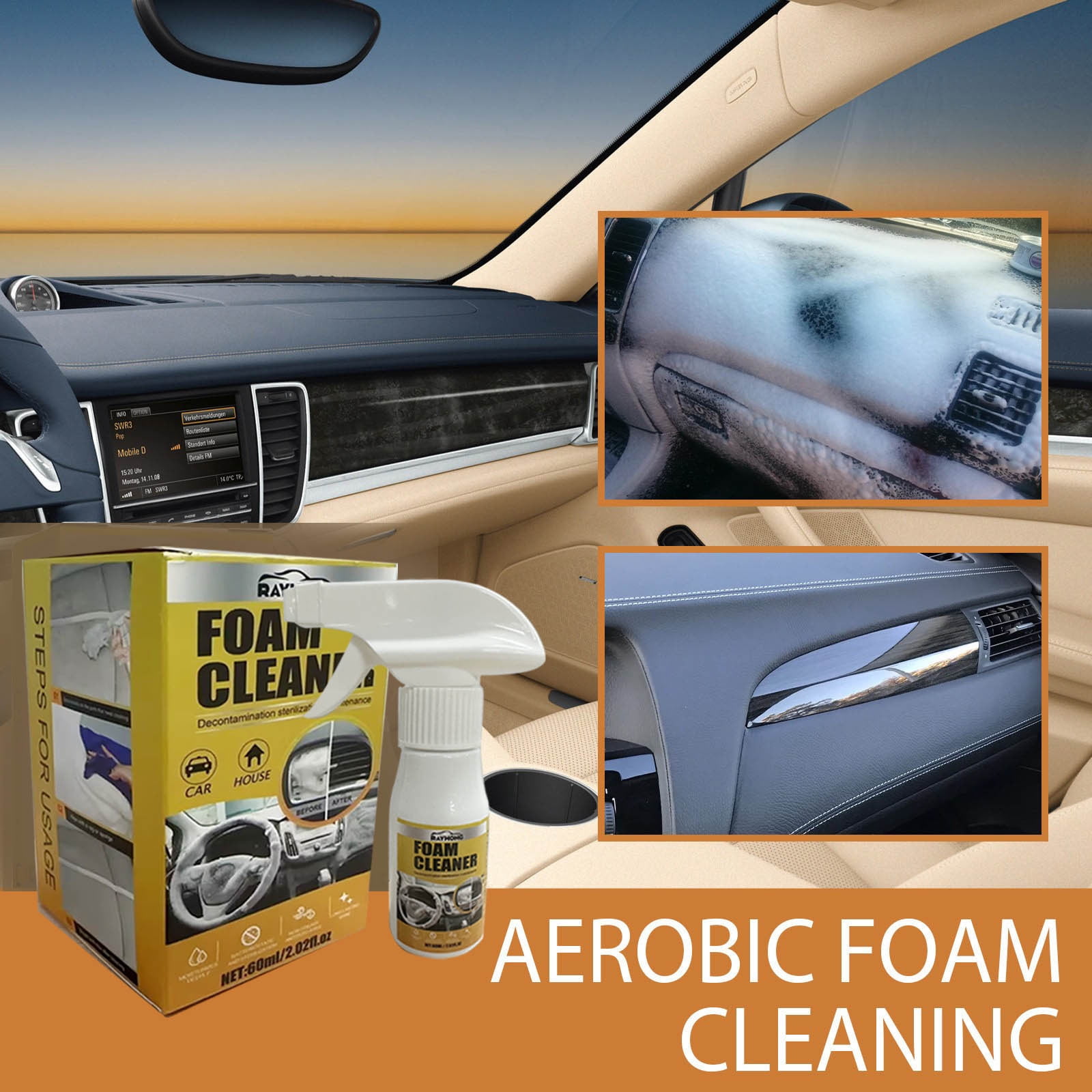 Click here for Staron Multi-Purpose Foam Cleaner For Car  Car Uph... prices