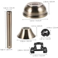 Ceiling Fan Bracket Kit Universal Mounting Bracket for Living Room ...
