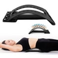 Lumbar Massager Back Stretcher Lumbar Correction Pad Back Support ...
