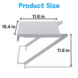 Qunbio Metal Ladder Platform, Anti-Slip Extension Ladder Tool Tray ...