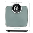 Thinner by Conair Easy-Read Digital Weight Scale TH106 - Walmart.com