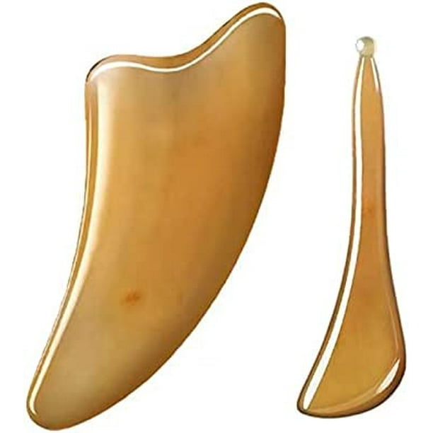 ShenMo Massage Tool Natural Horn Scraping Plate Gua Sha Board SPA ...