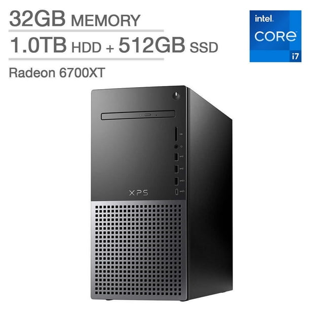 Dell XPS Tower - 12th Gen Intel Core i7-12700 - Radeon RX 6700 XT - Windows 11 Desktop PC ...