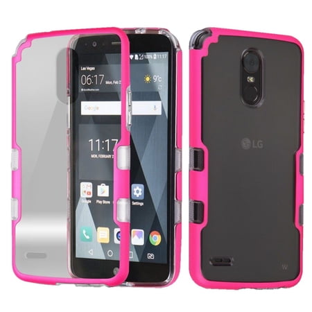 LG Stylo 3 Case, LG Stylo 3 Phone Case, by Insten Transparent Clear ...