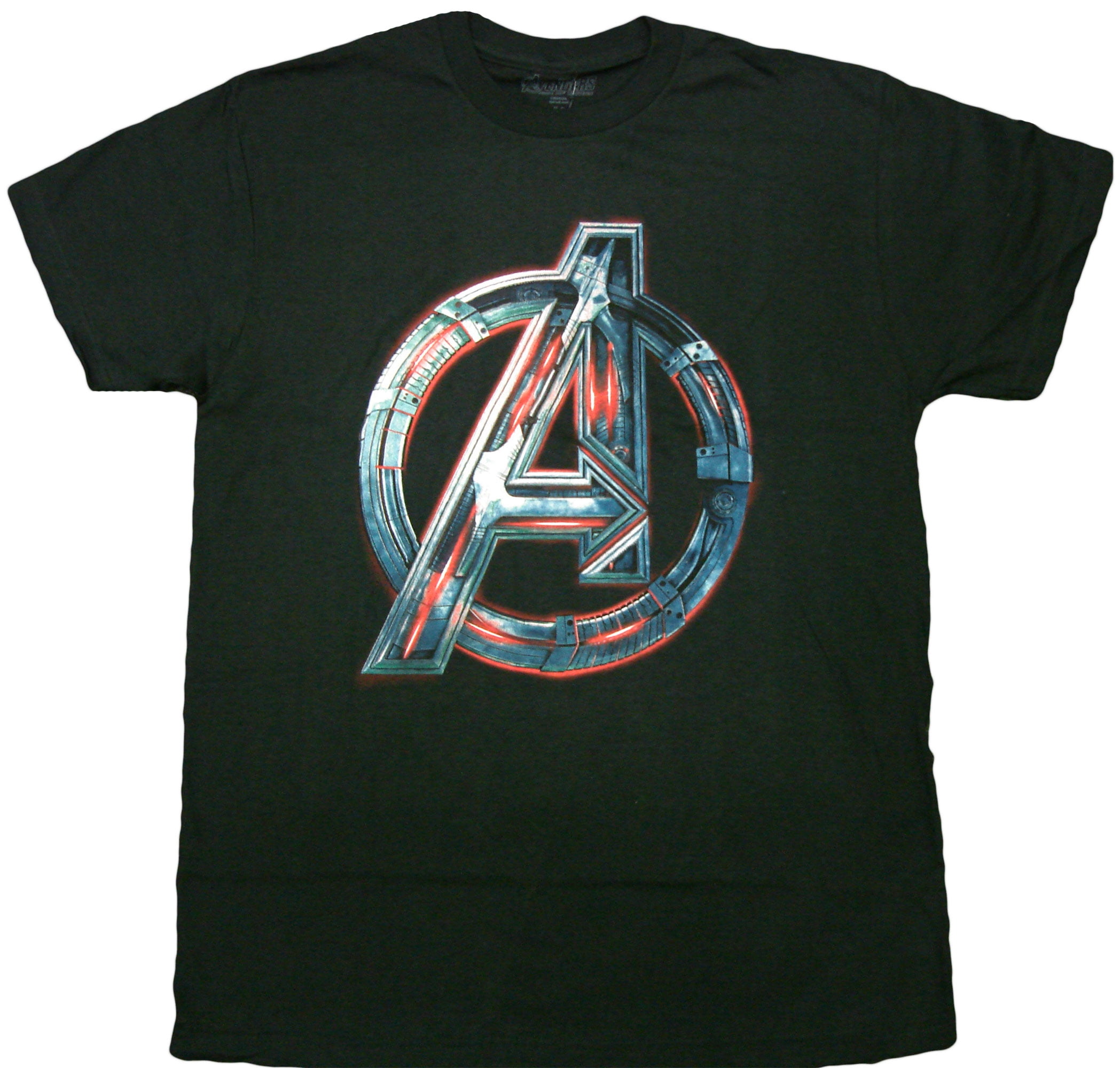 Marvel The Avengers: Age Of Ultron Logo Adult T-Shirt - Walmart.com