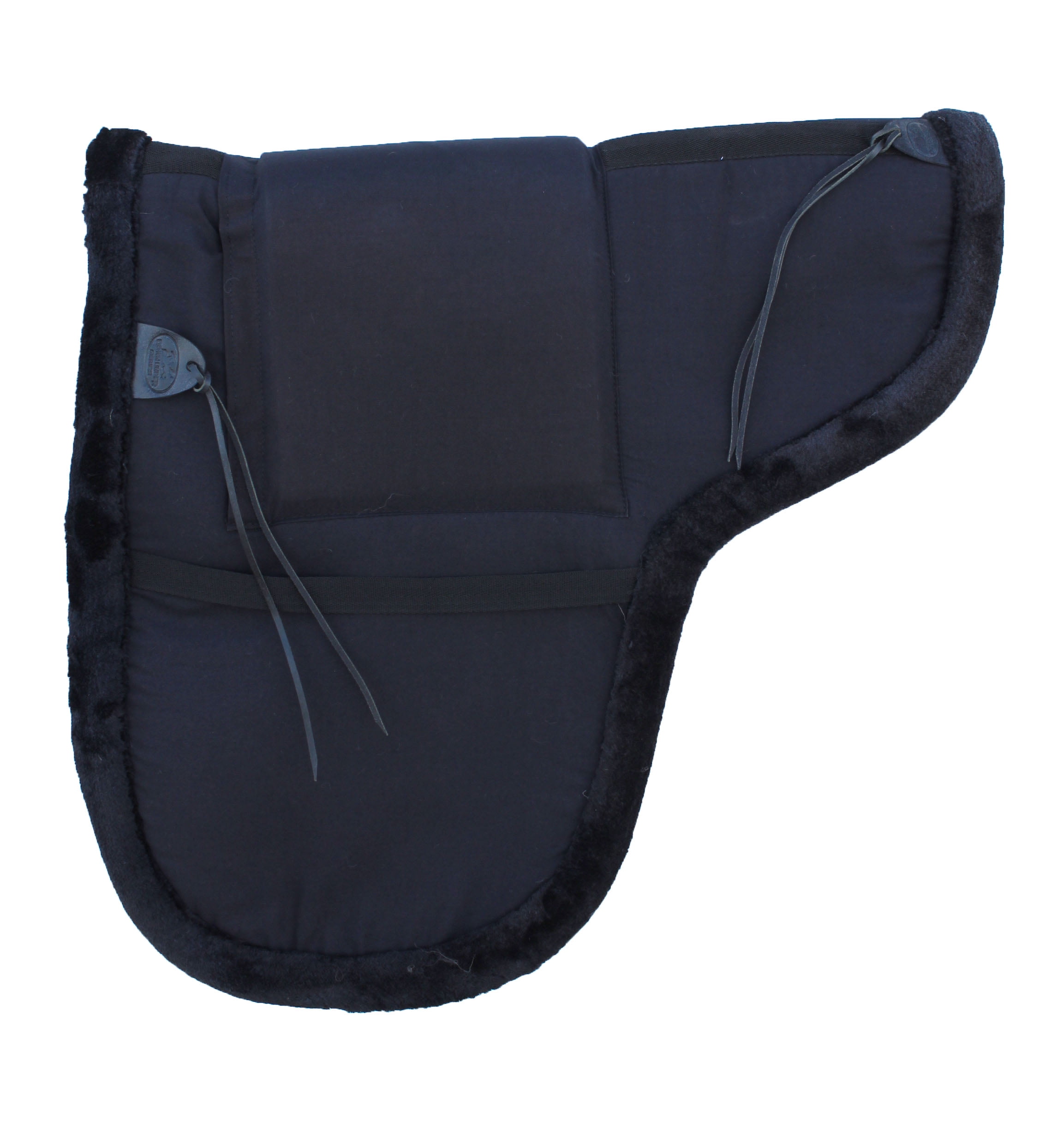 Australian Correcta Fitment Wool Moisture Wicking Horse Pad Black ...